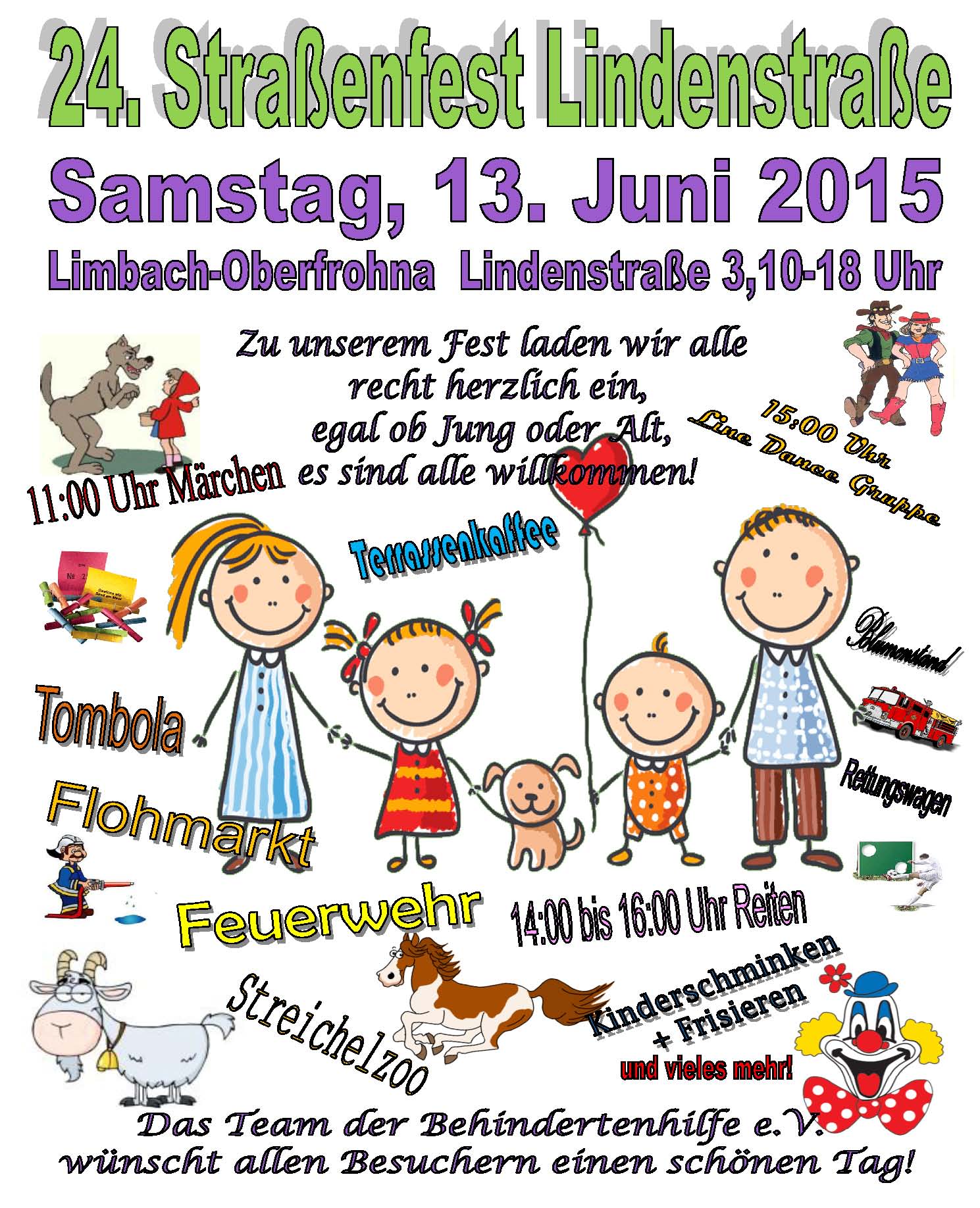 Behindertenhilfe lädt zum Straßenfest | Stelli.org